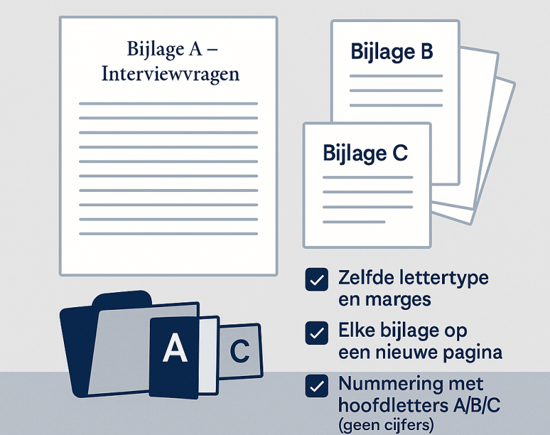 Bijlagen in de scriptie: voorbeelden & APA-richtlijnen ...